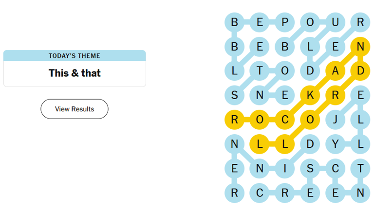 Today's NYT Strands hints and answer — solutions to game #591, October 15