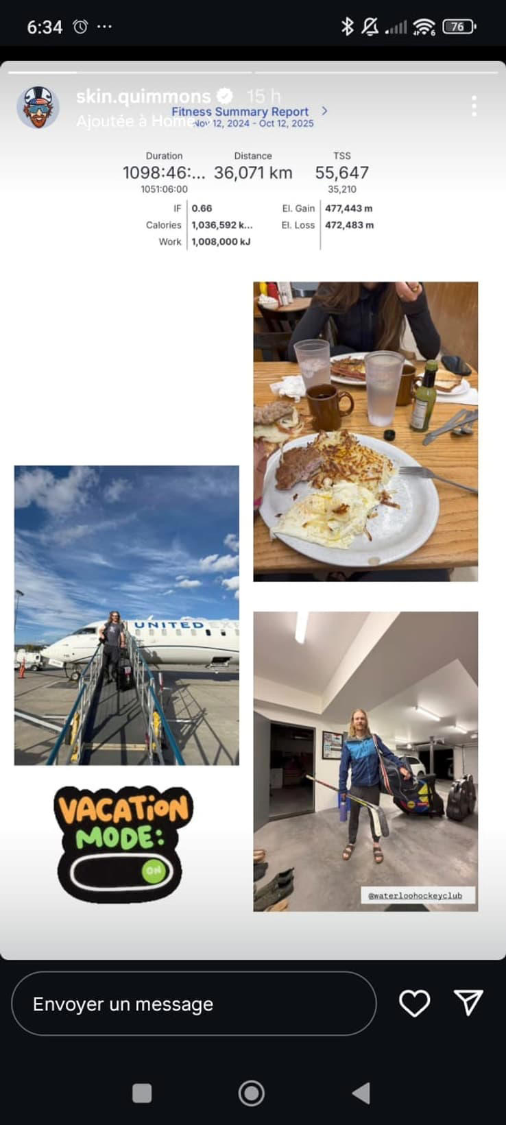 Watts, calories, kilomètres... Les chiffres fous de la saison de Quinn ...