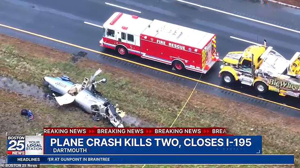 Husband and Wife die in private plane crash on Massachusetts highway
