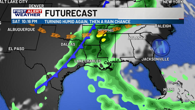 FIRST ALERT FORECAST: Staying dry though comfortable through mid-week