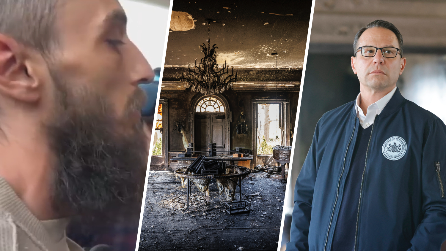 Suspect in arson of Pa. Governor's Mansion expected in court