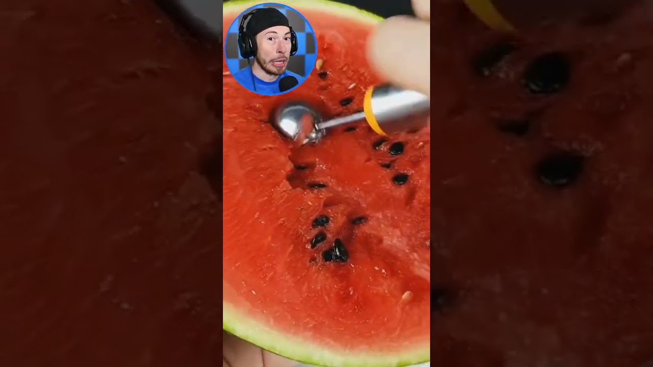 Oddly satisfying videos featuring fruit preparation