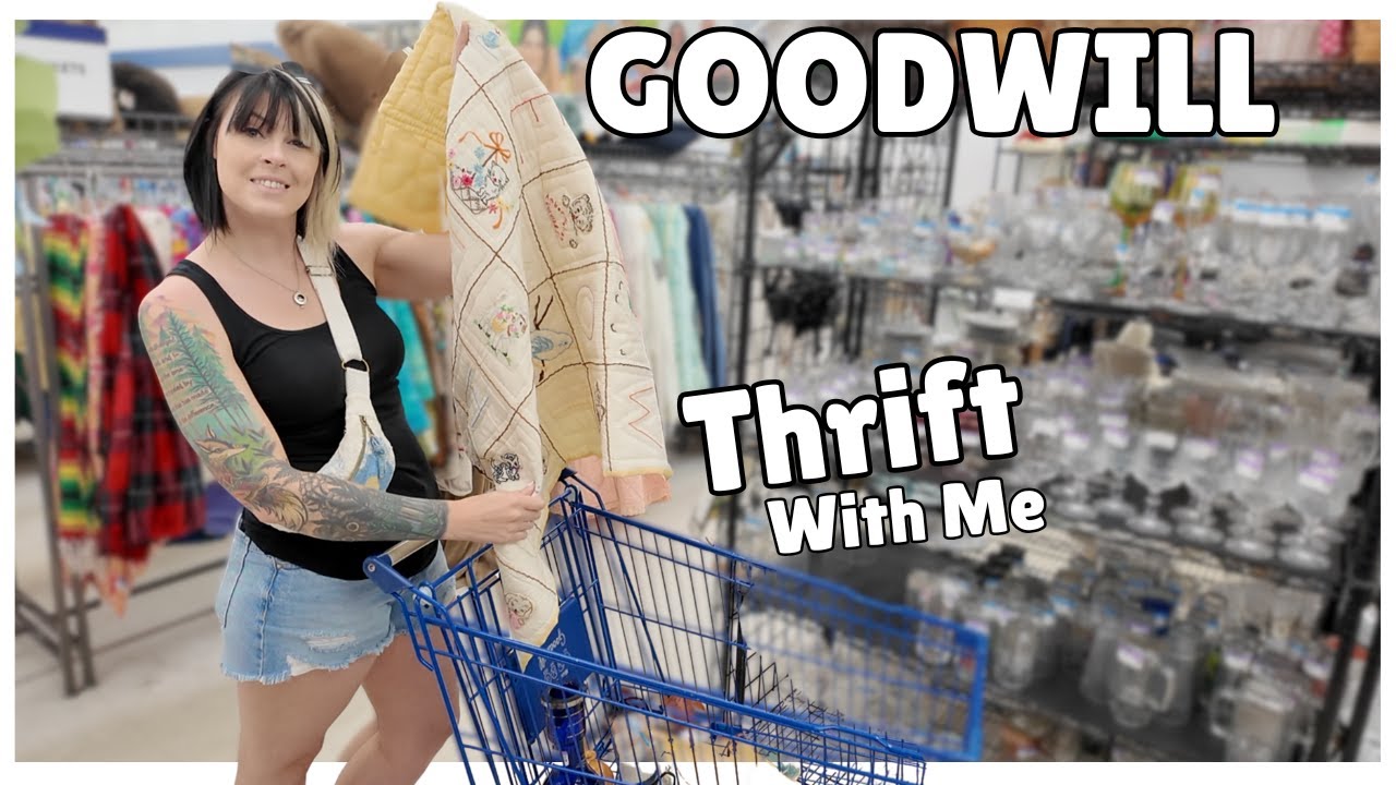 Slipped right off the hanger at Goodwill thrift store