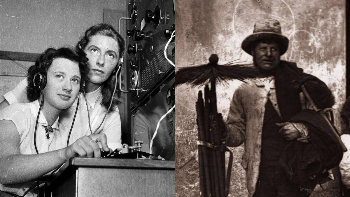 Obsolete jobs of the past
