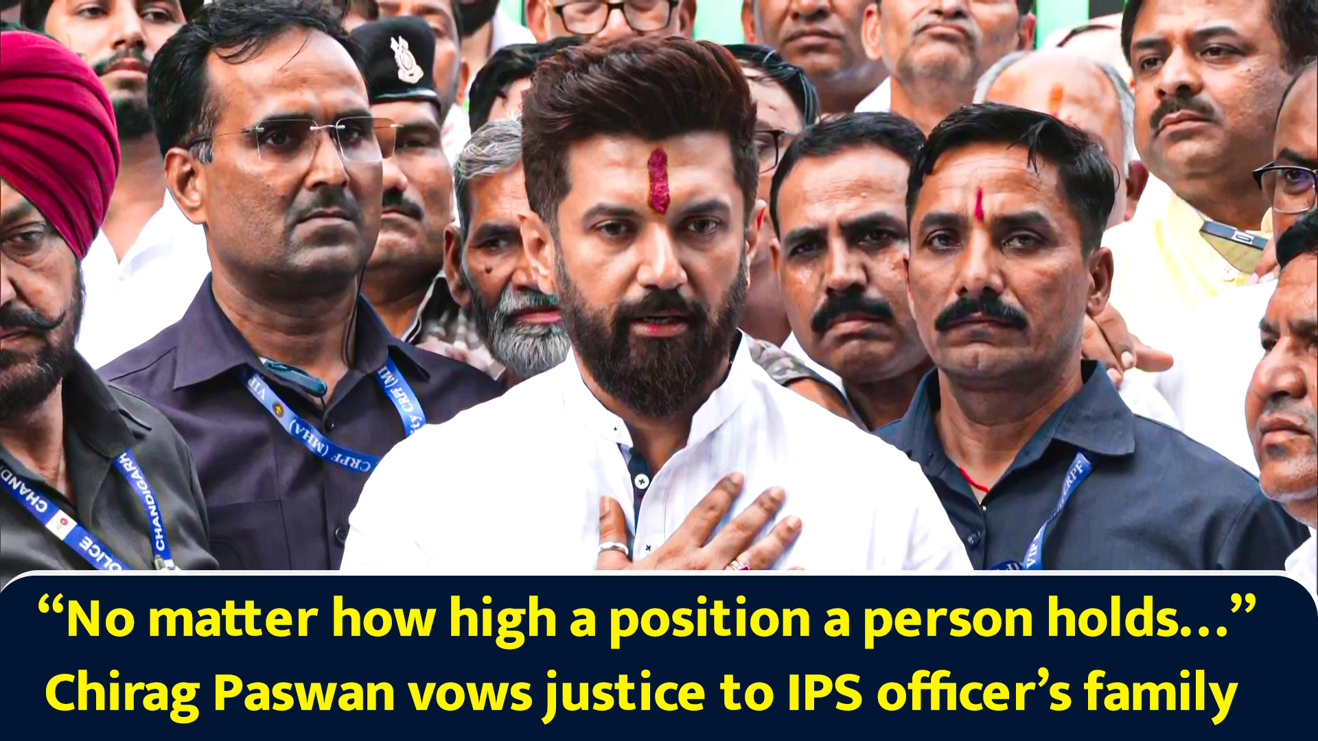 No matter how high a position a person holds…” Chirag Paswan vows ...