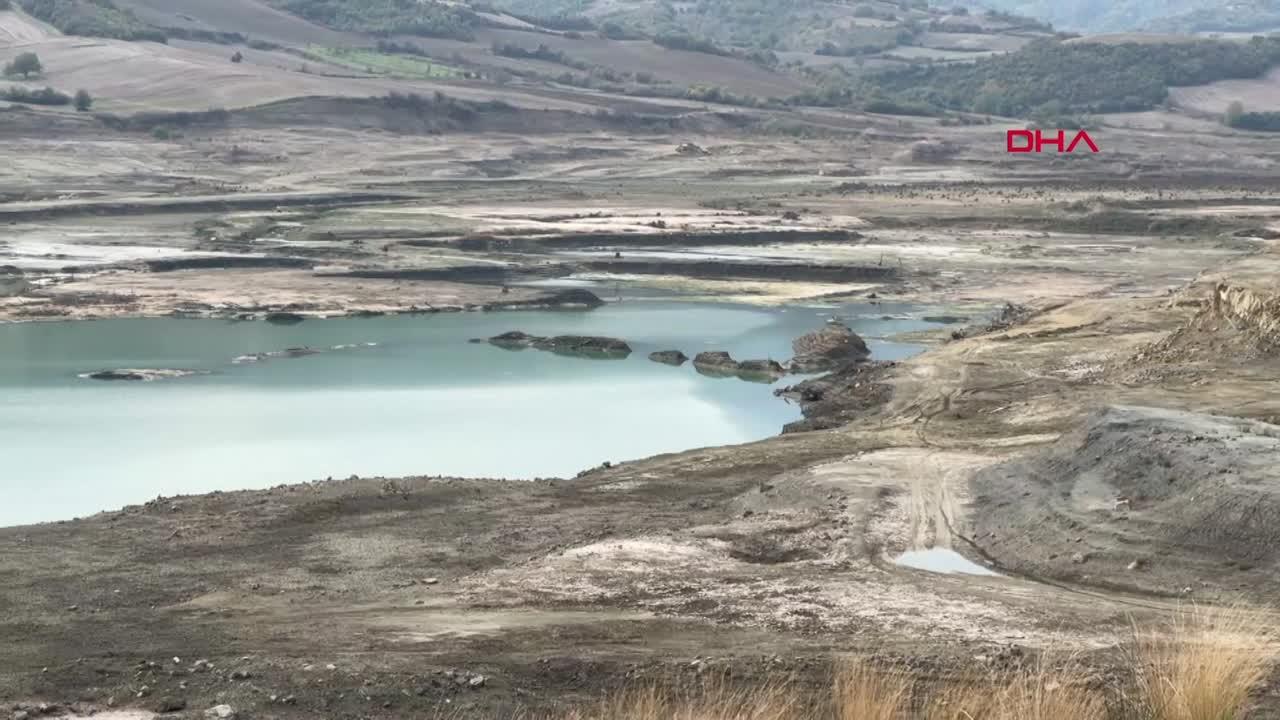 Naip Barajı'nda su seviyesi yüzde 1'in altına düştü