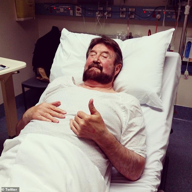 Veteran broadcaster Derryn Hinch, 81, rushed back to hospital amid ...