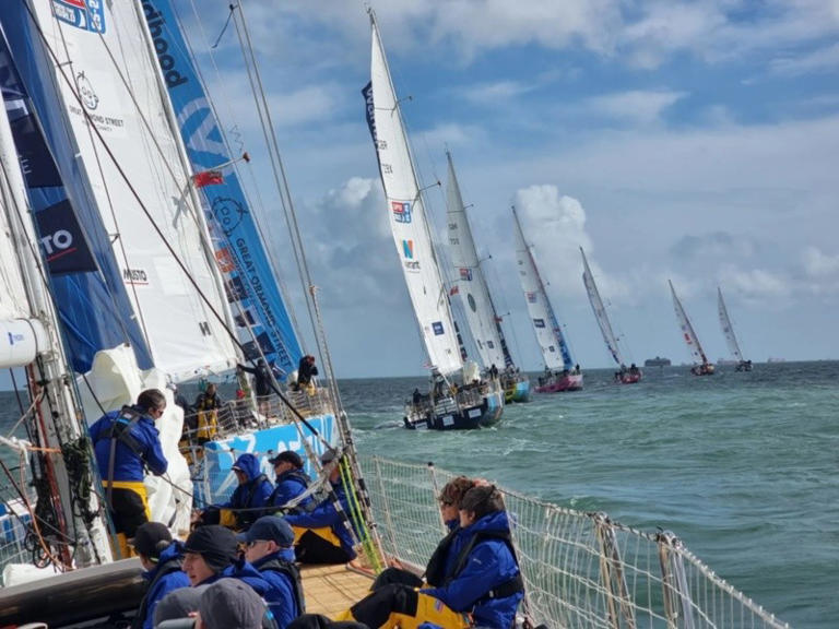 Los navegantes de la Clipper Race enfrentan el Atlántico camino a Punta ...