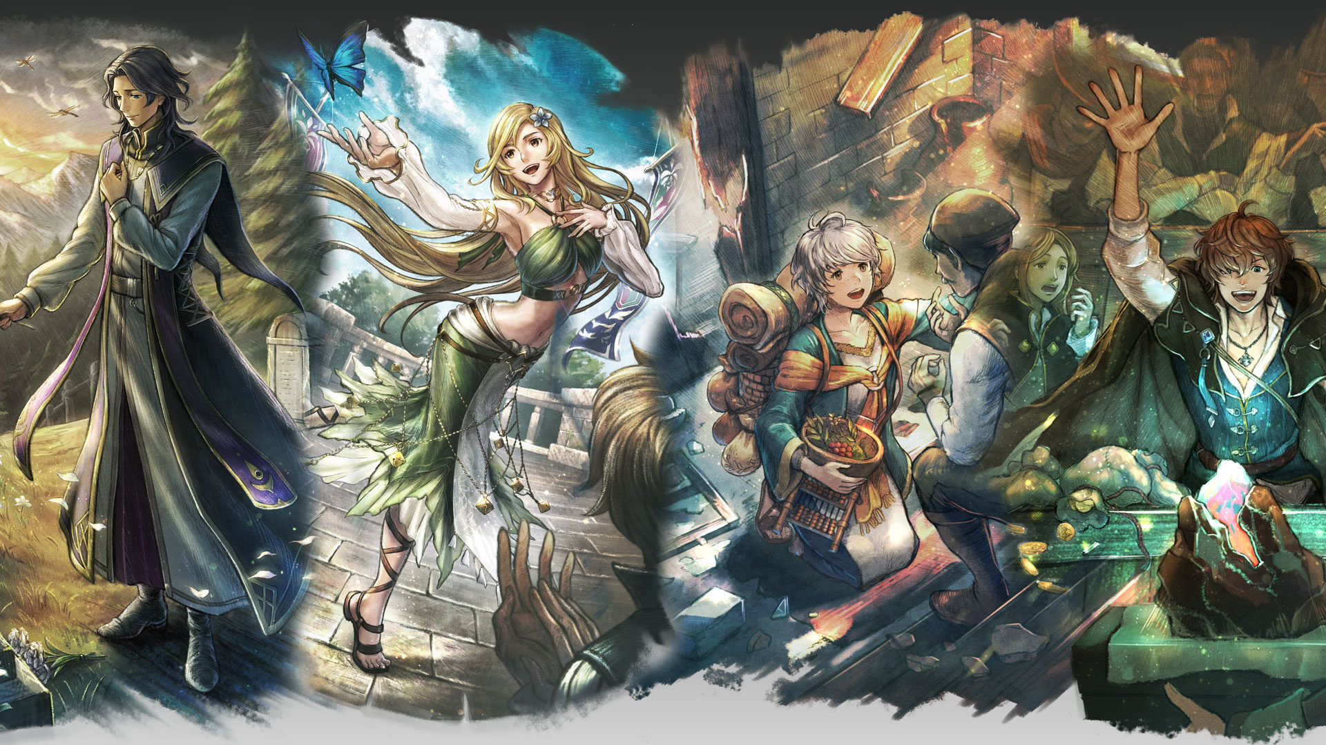 Octopath Traveler 0 Reveals New Character and Town-Building Details