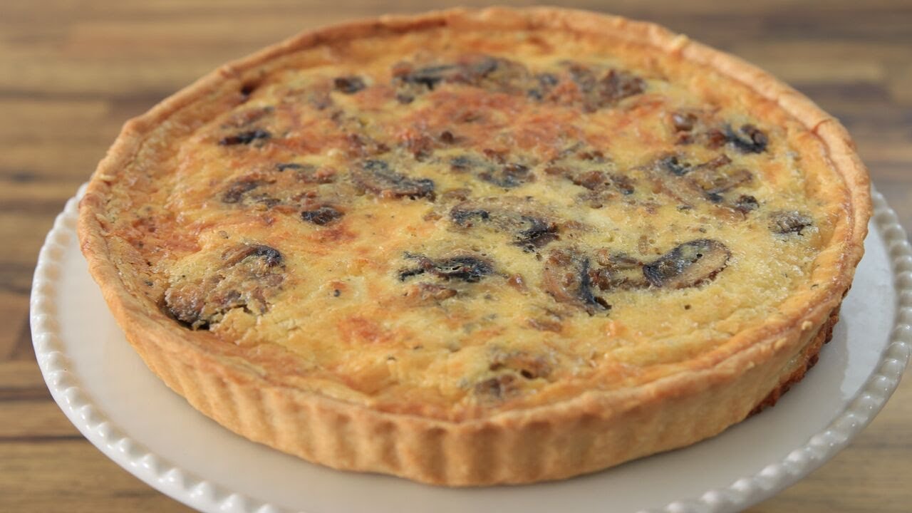 How to Make Mushroom Quiche