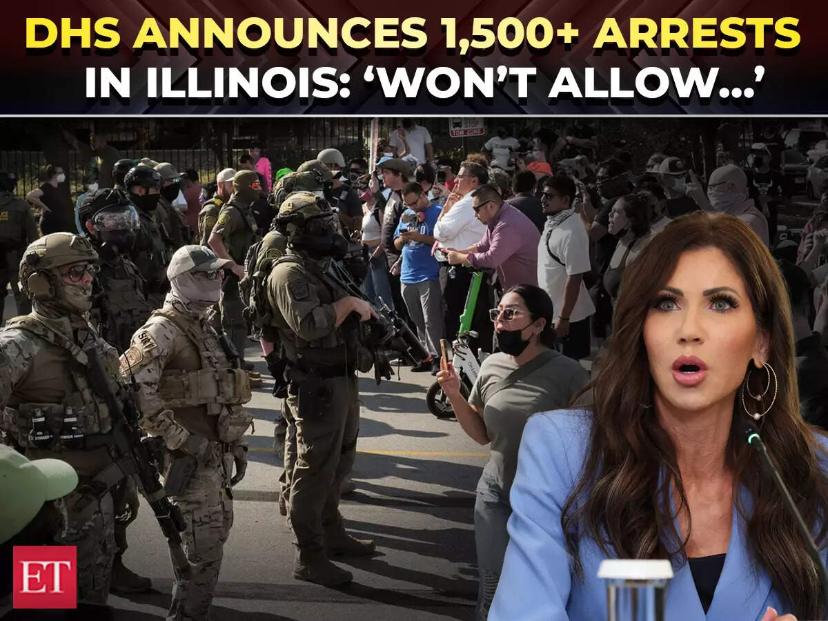 US Immigration Crackdown | DHS arrests 1,500+ illegal aliens across ...