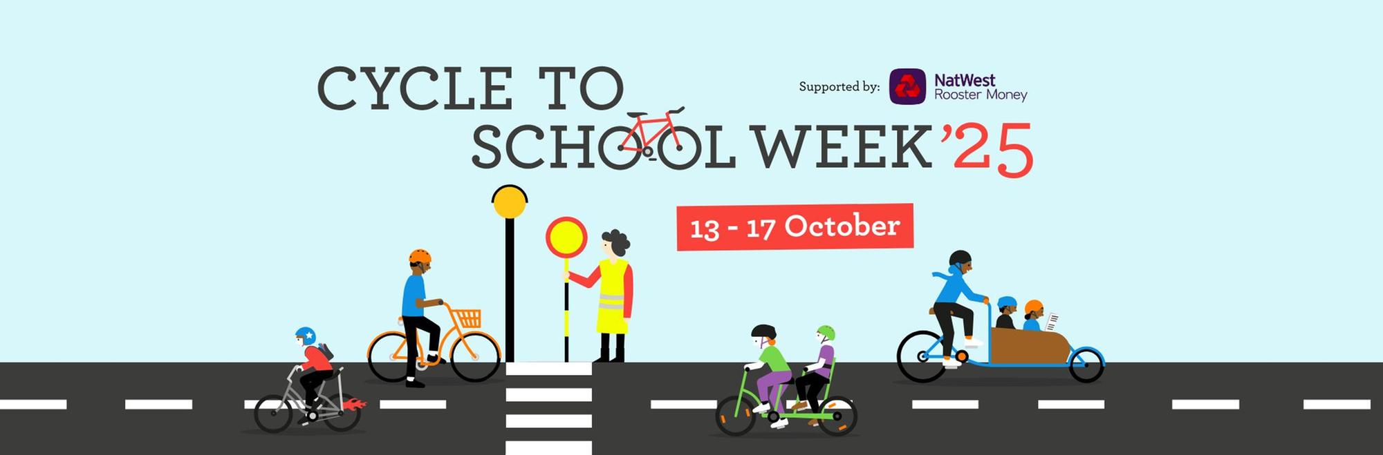 Cycle to School Week 2025 is underway with over 400,000 pledges to ...