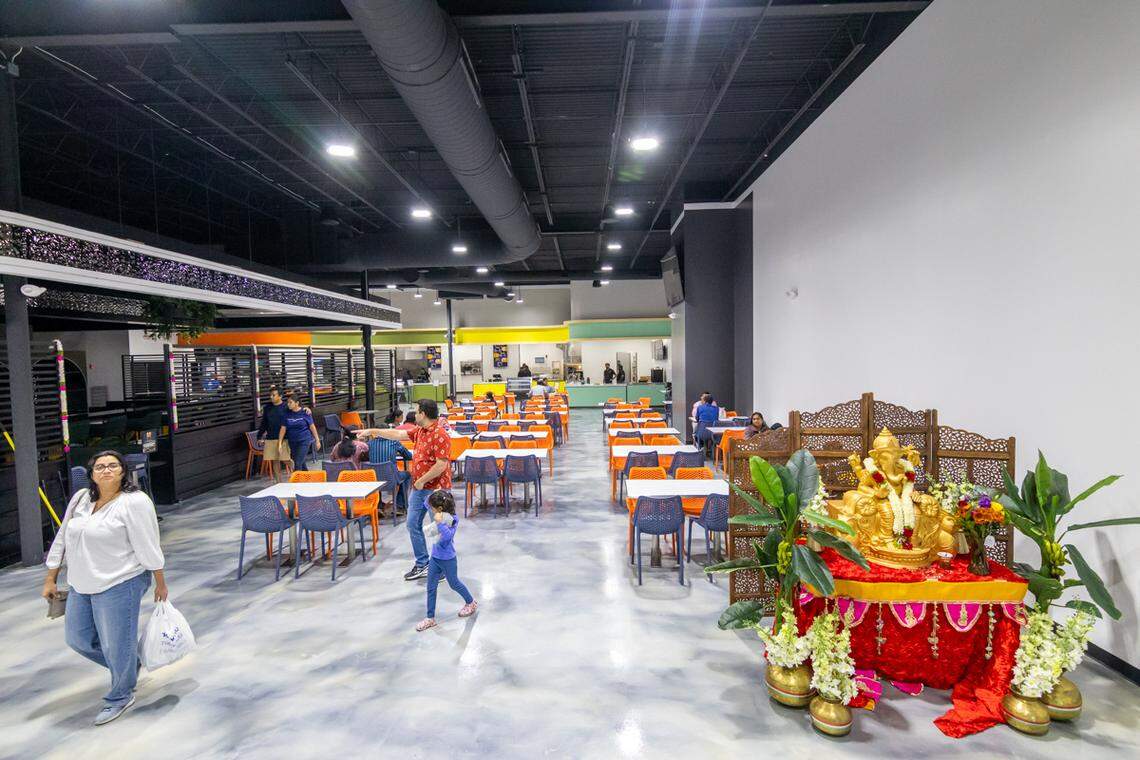 From biryanis to groceries: Indian food hall + supermarket opens in ...