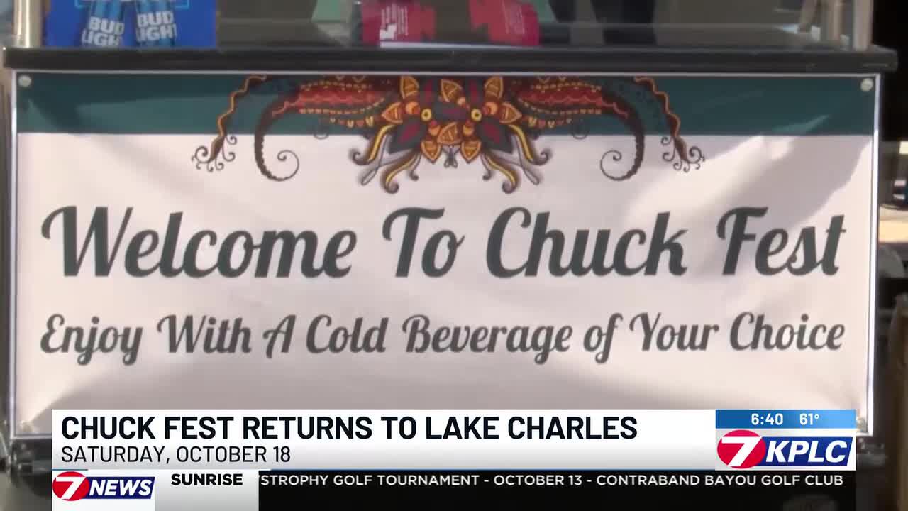 Chuck Fest returns to downtown Lake Charles on Saturday