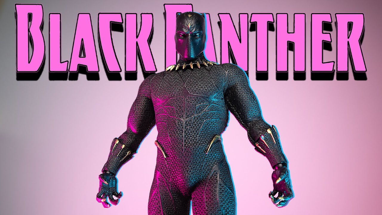 Black Panther Mezco Body Swap – Ultimate Action Figure Hack