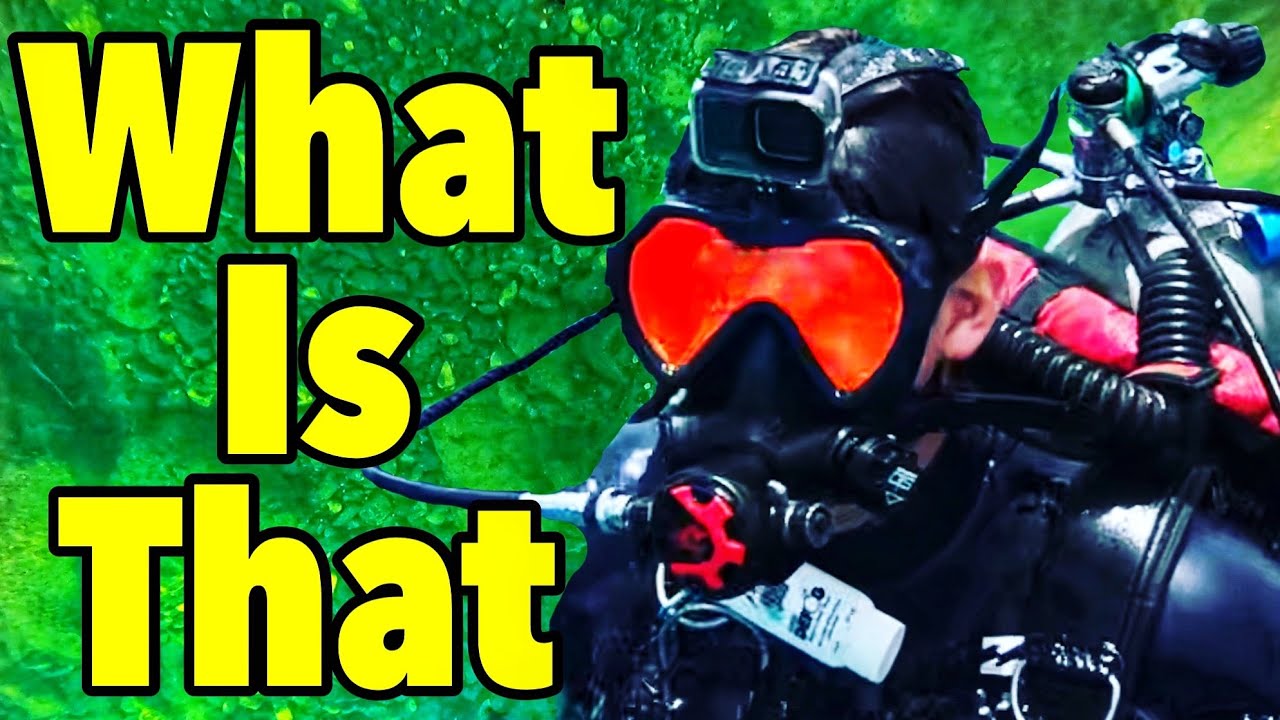 Weirdest scuba diving find ever! (Whoever did this needs help)