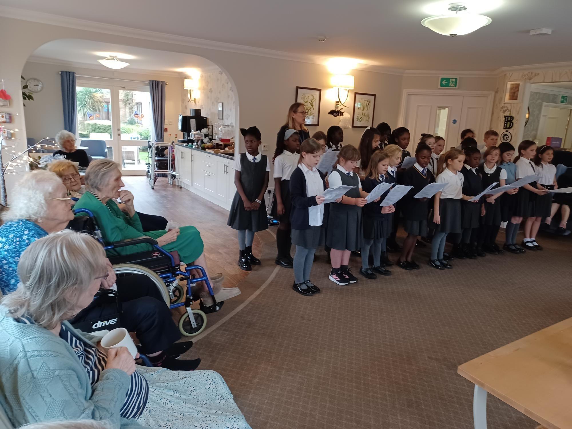 Glenmoor House welcomes local school for Harvest Festival and ongoing ...
