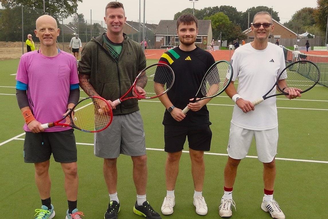 Hailsham tennis teams in action on home ground