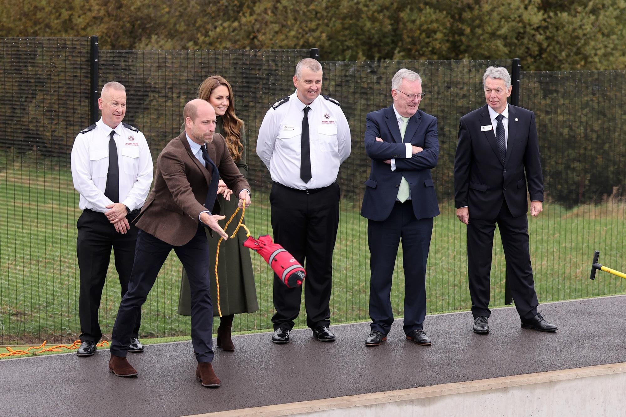 Kate ‘wanted fire engine to travel at top speed’ during training ...