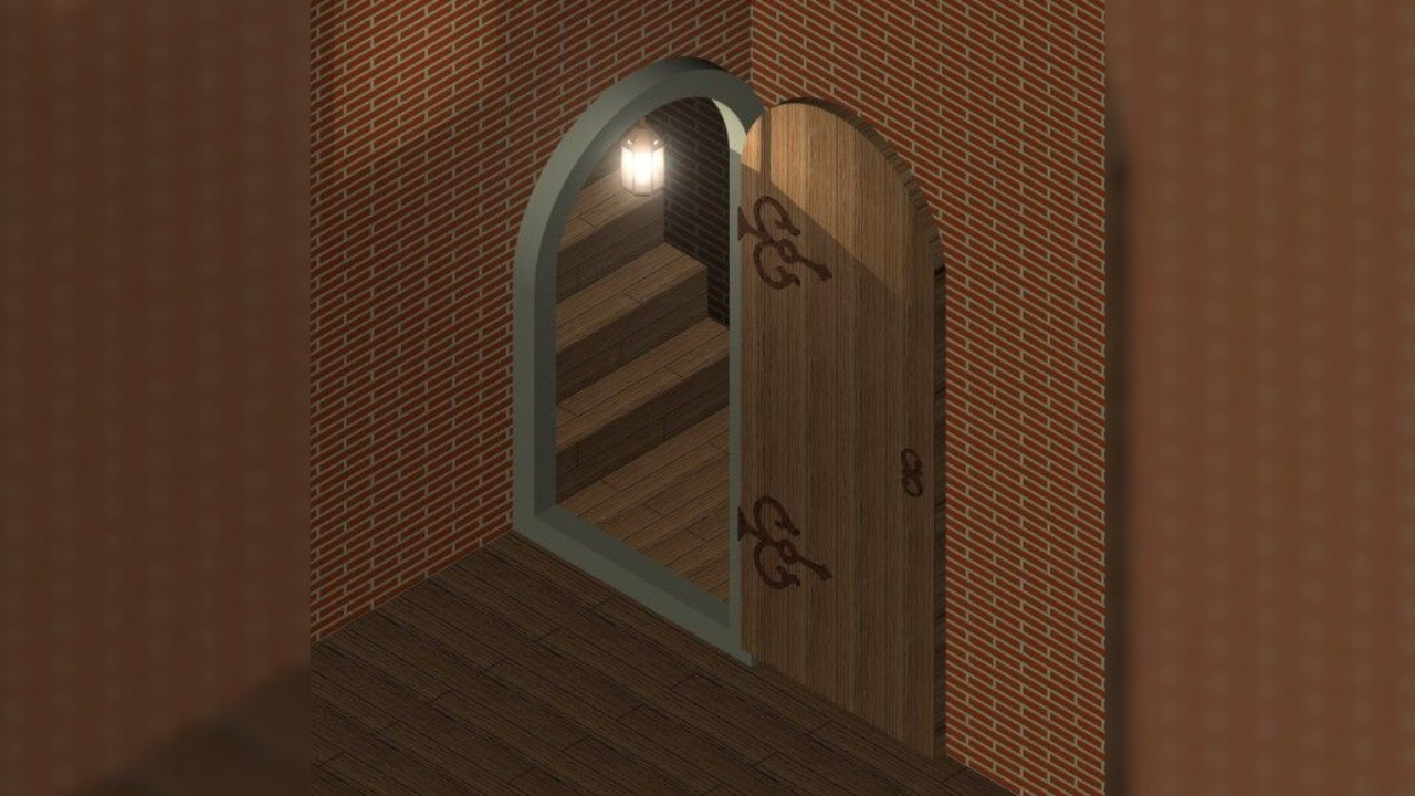 An Open Door Or A Closed One, What's Your Pick? This Optical Illusion ...