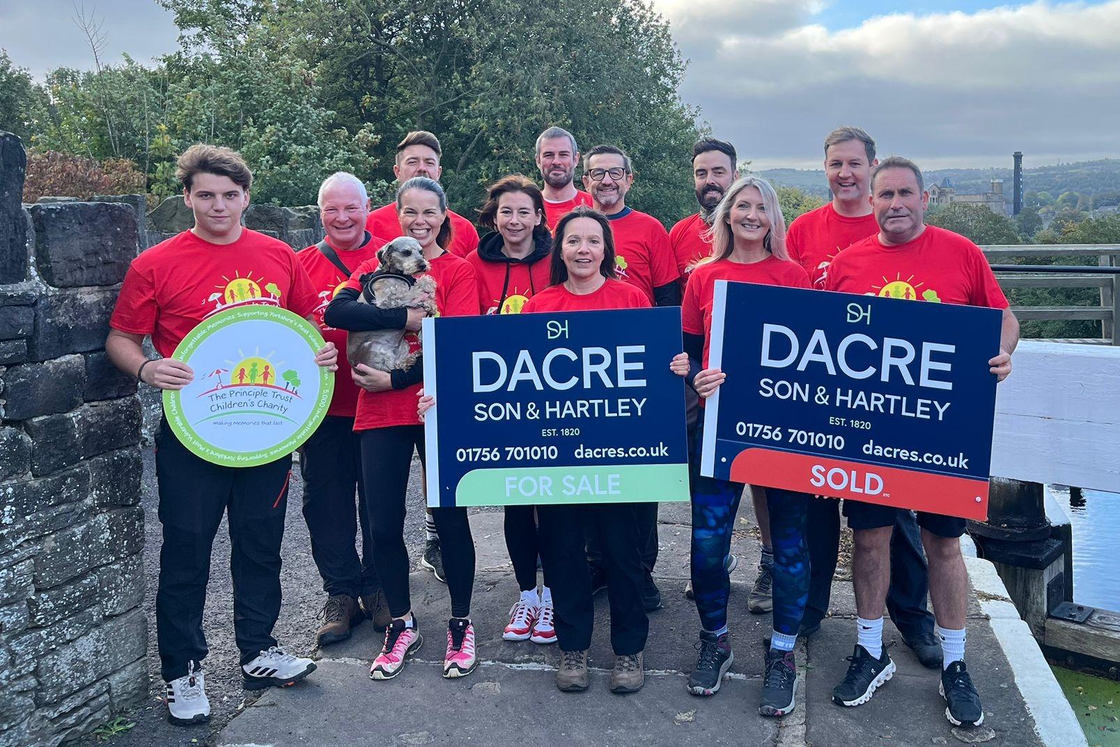Harrogate estate agents tackle 16-mile trek and raise incredible £3,800 ...