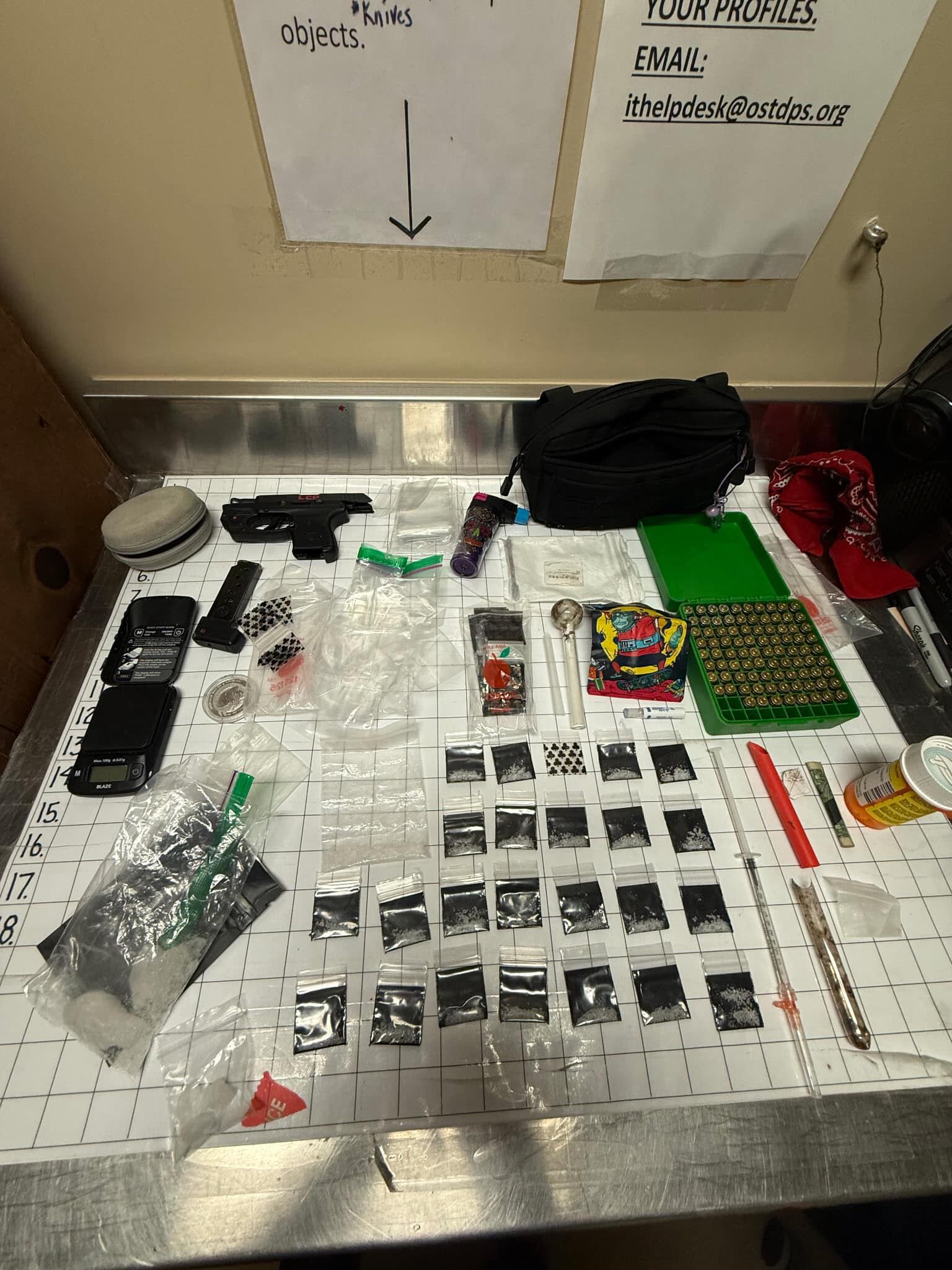 Oglala Sioux Tribe police seizes guns, drugs, alcohol, and a stolen ...