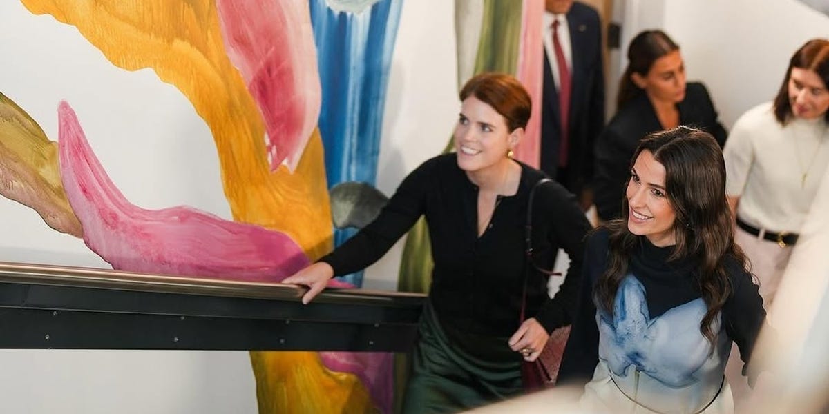 Princess Eugenie and Jordan’s Princess Rajwa Carried Out a Very Rare ...