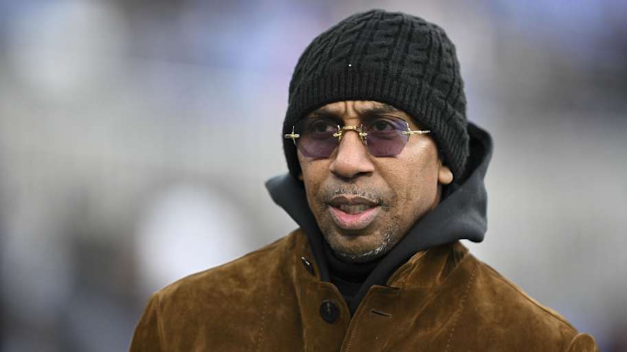 Stephen A. Smith giddily reacts to Panthers troll after Cowboys game