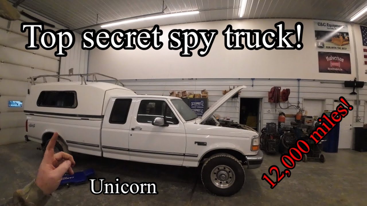 Je trouve un Ford F250 secret de 1996!