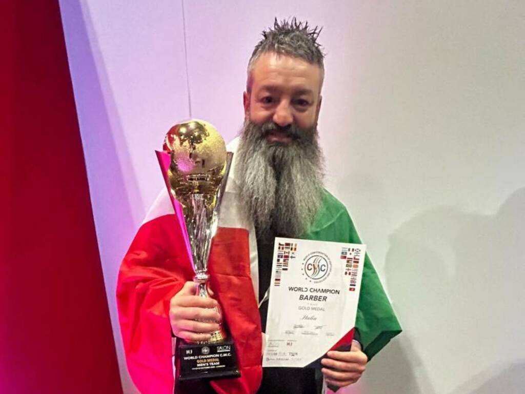 Barba, look e acconciature: l’Italia è campione del mondo. Il coach e direttore artistico ...