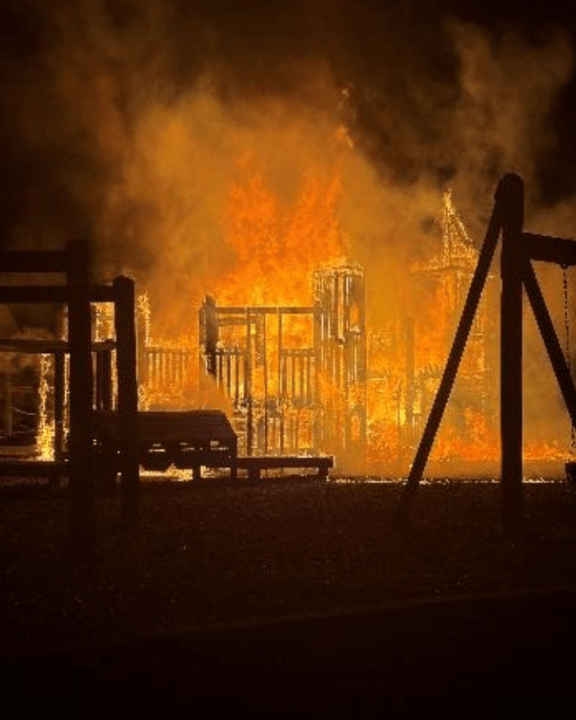 Man who told minor to set playground on fire pleads guilty
