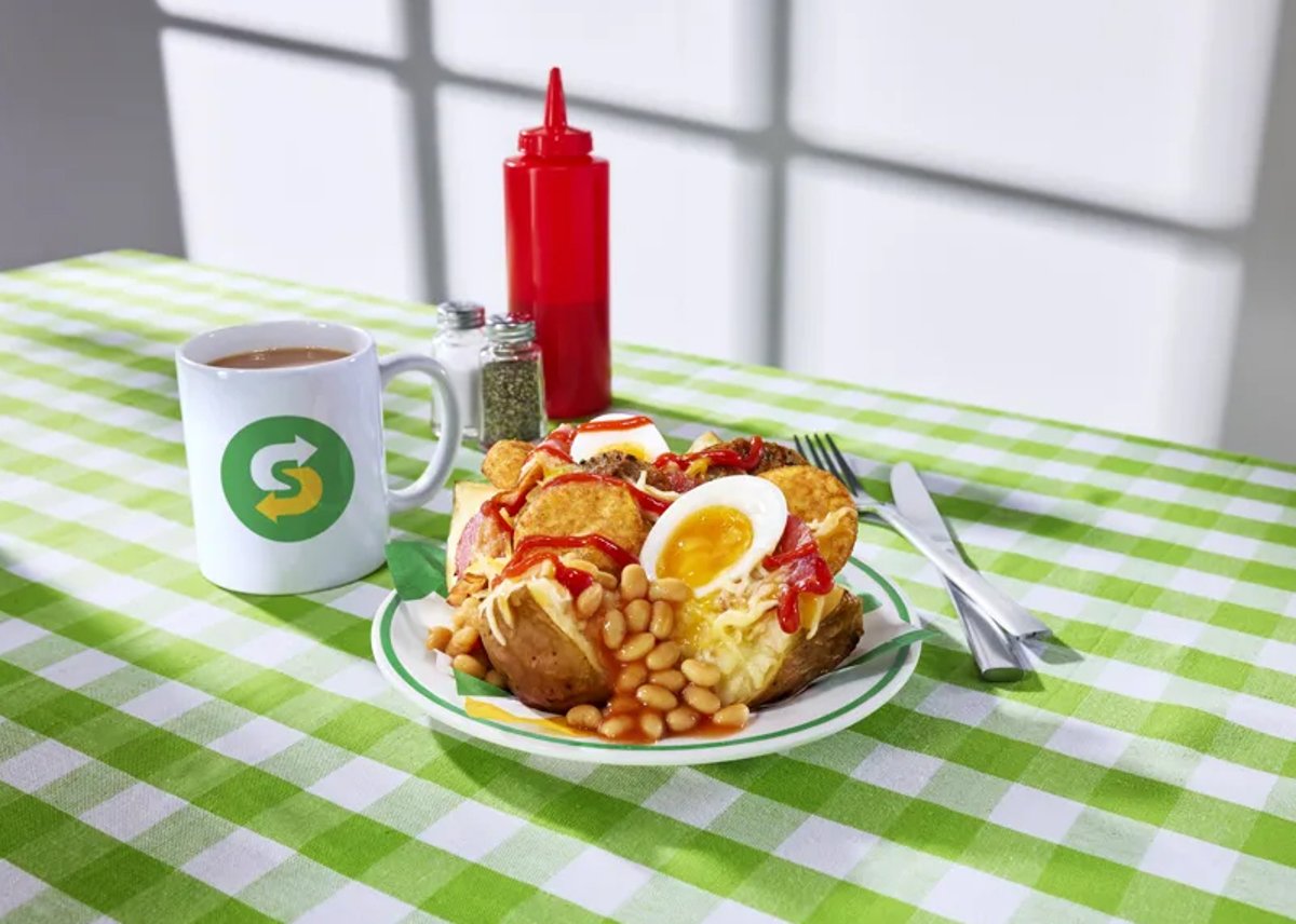 Taste test: How good is the Subway jacket potato full English?