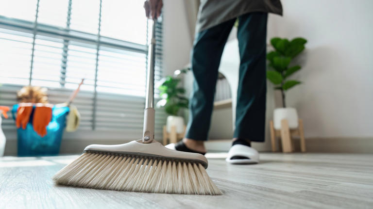 Exactly How Often You Should Be Sweeping Every Room In Your Home