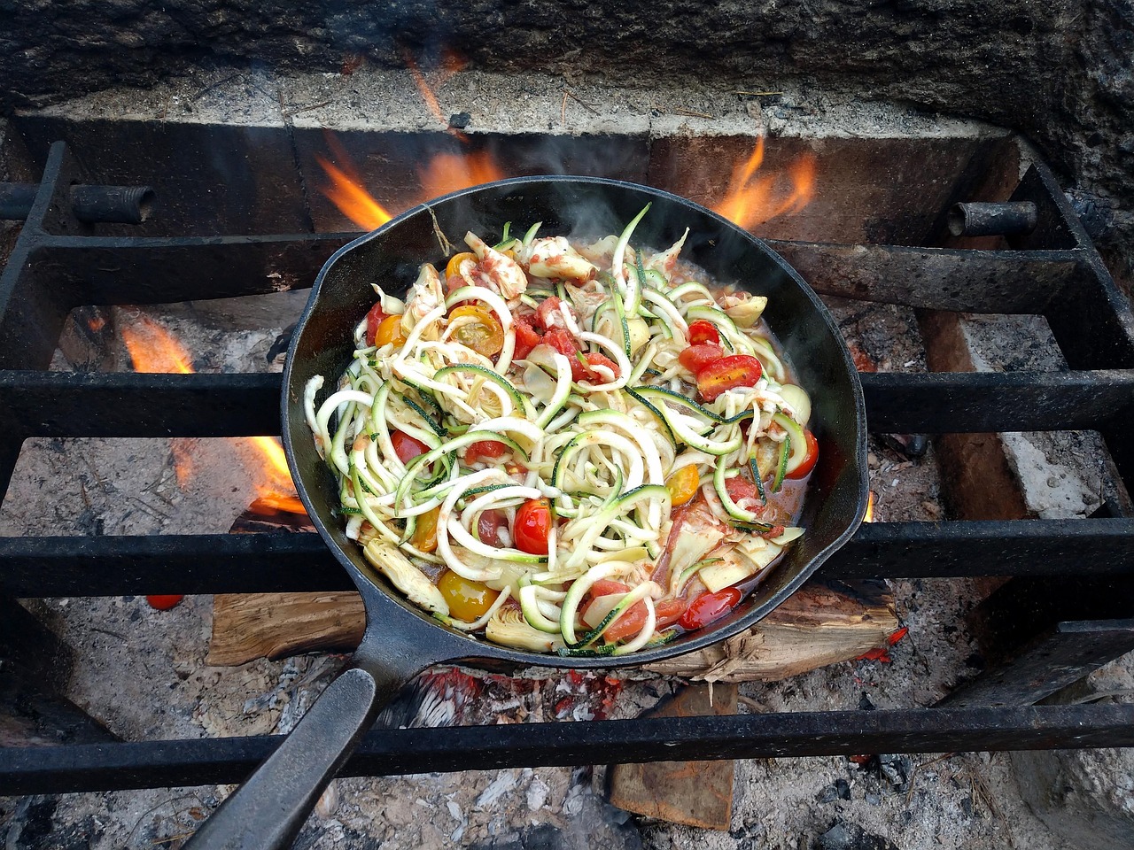 17 Delicious Open Flame Recipes for Cooking in the Wild