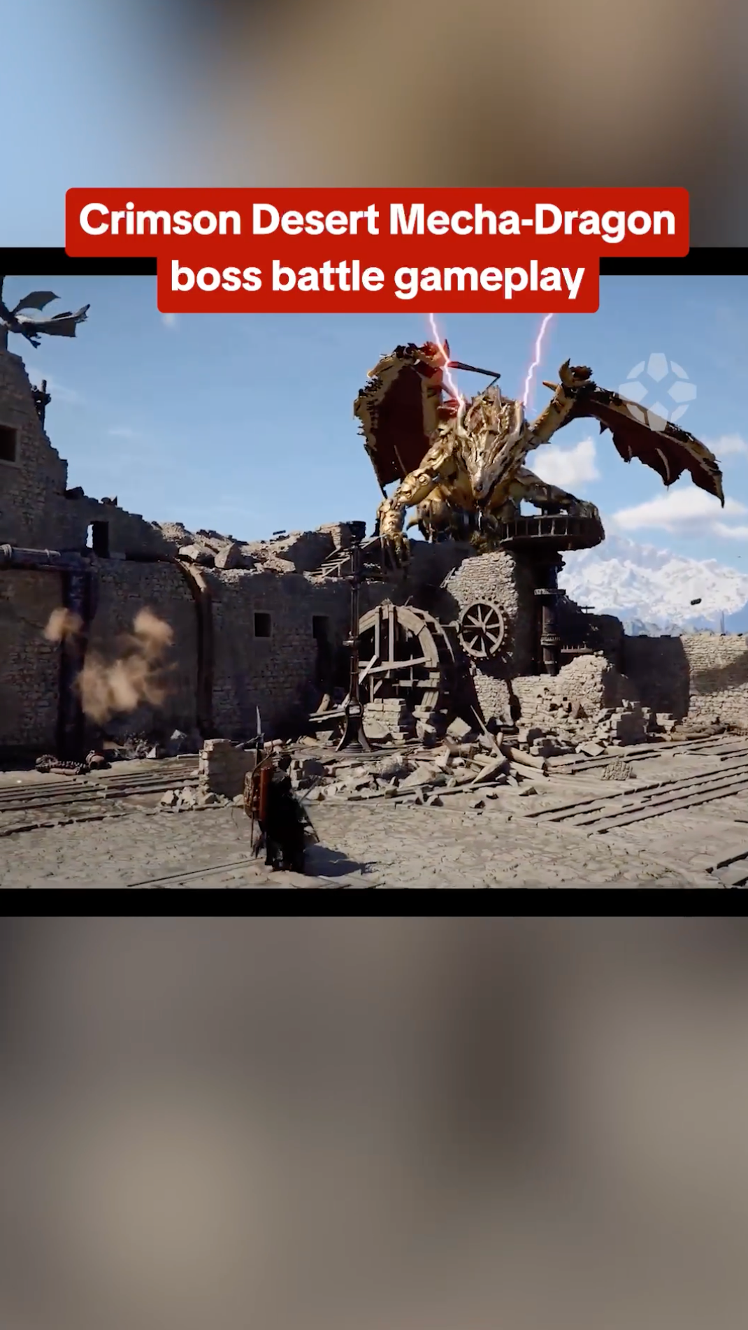 Crimson Desert Boss Fight Gameplay