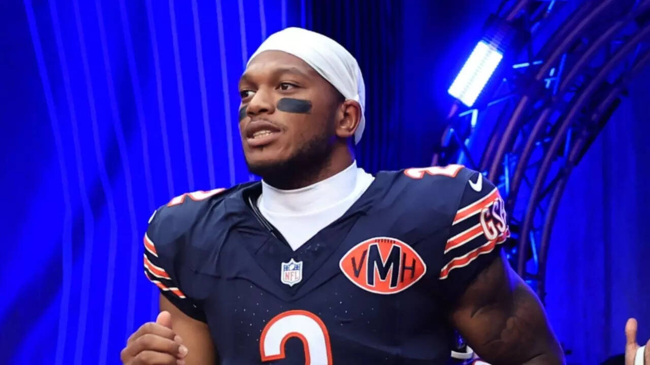 DJ Moore left the Northwest Stadium in an ambulance after a 25-24 win ...