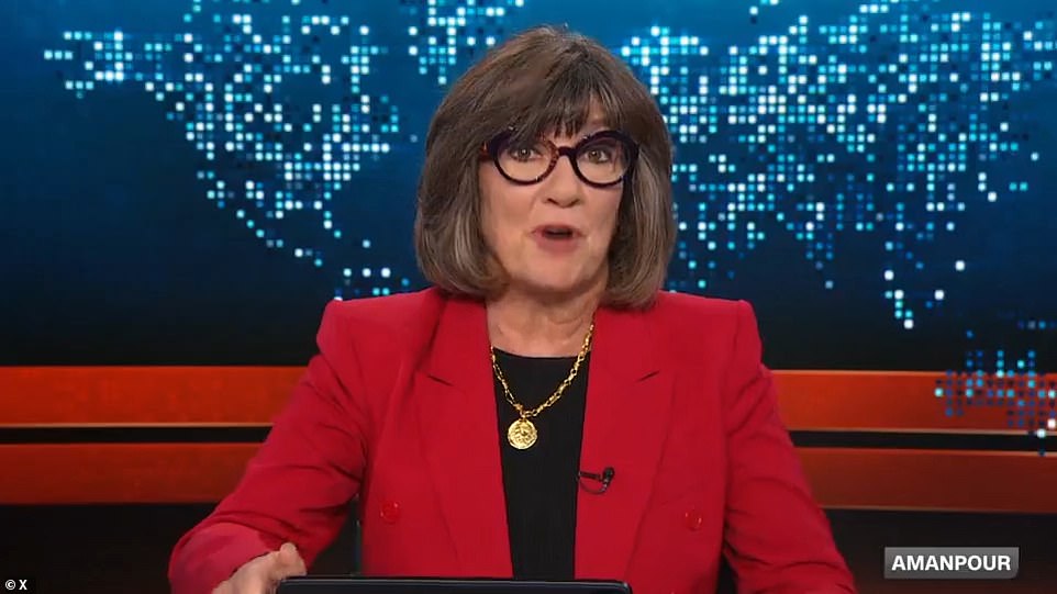 CNN's Christiane Amanpour issues apology after making Hamas gaffe