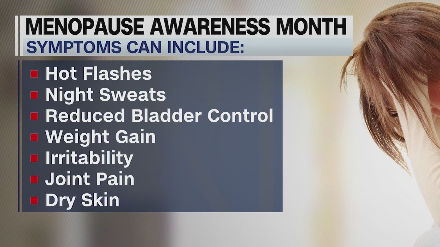 October is Menopause Awareness Month: What to know