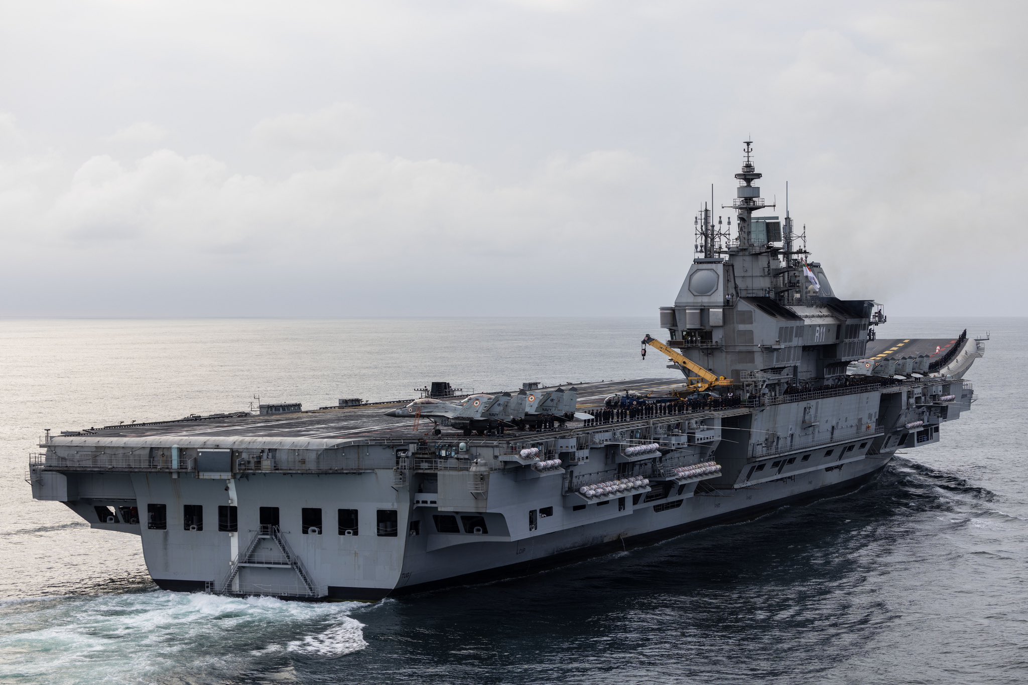 "Highly successful" HMS Prince of Wales visit to India ends with ...