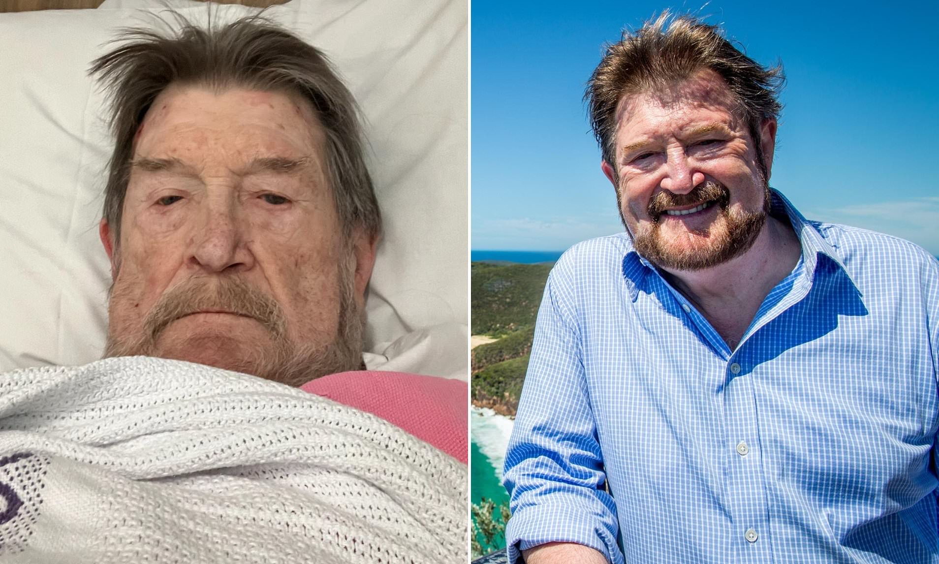 Veteran broadcaster Derryn Hinch, 81, rushed back to hospital amid ...