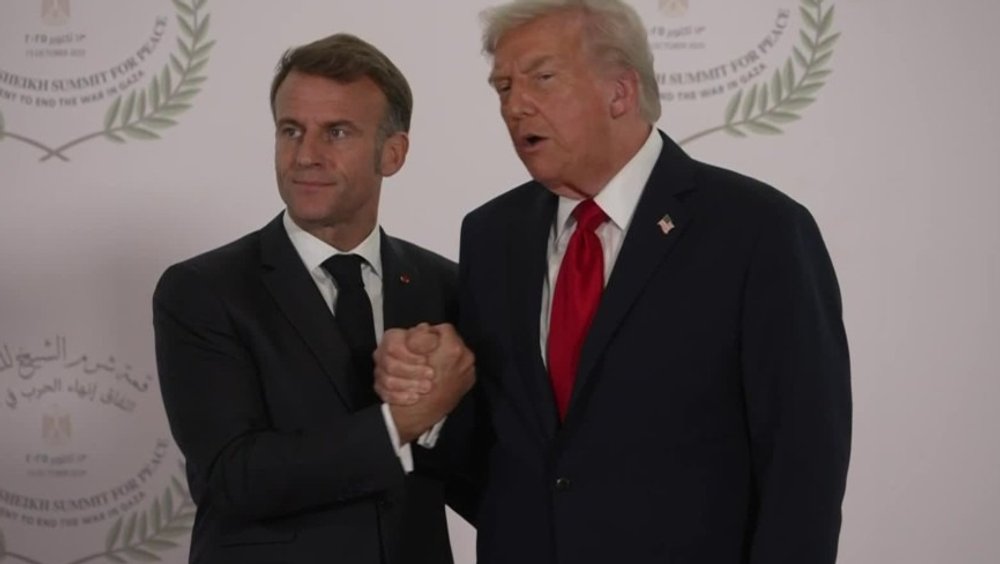 Handshake becomes a power play: Trump flexes his muscles at Macron