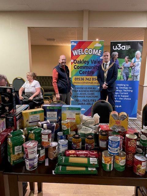Community spirit shines at Corby Harvest Festival as donations overflow ...