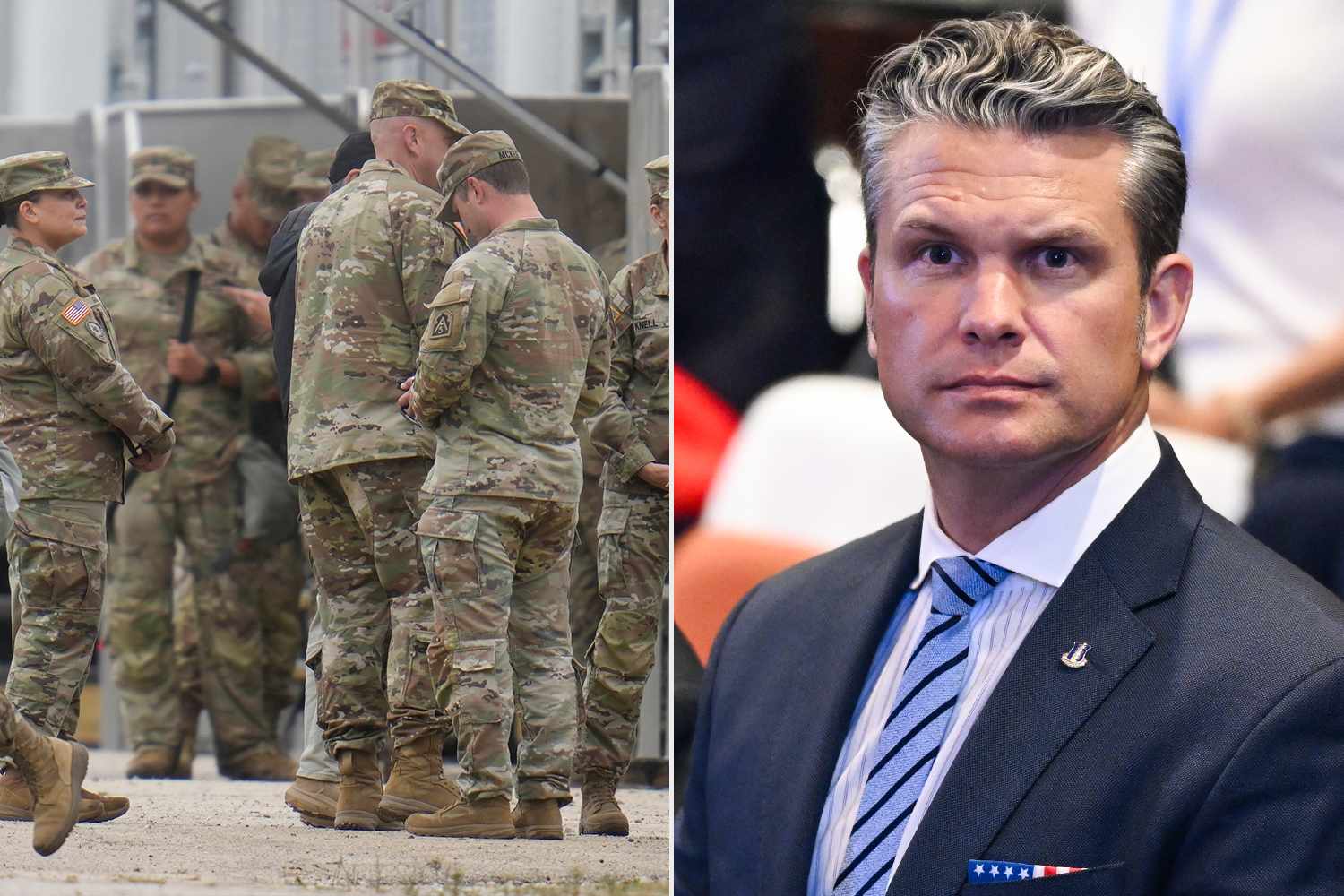 Overweight Texas National Guard Members Sent Home as Pete Hegseth ...