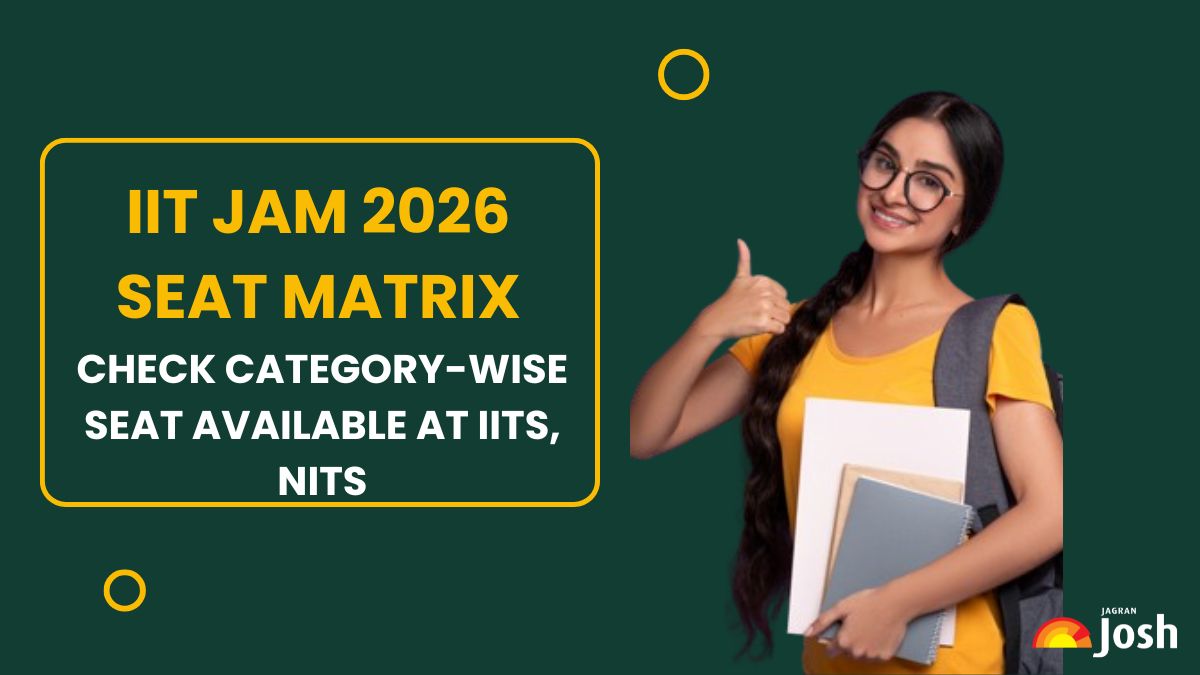 IIT JAM 2026 Seat Matrix: Check Category-Wise Seat Available at All ...