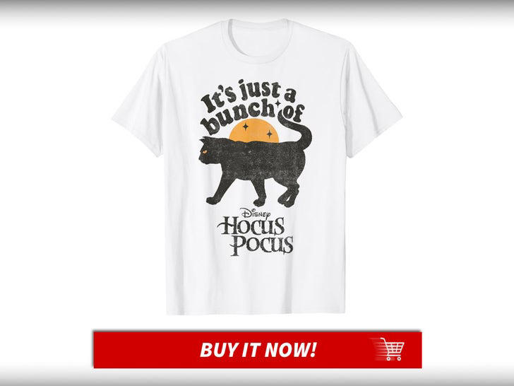 It's Just a Bunch of Hocus Pocus Tees for Halloween