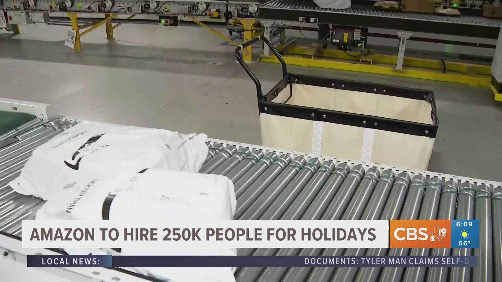 Amazon to hire 250,000 people for holidays