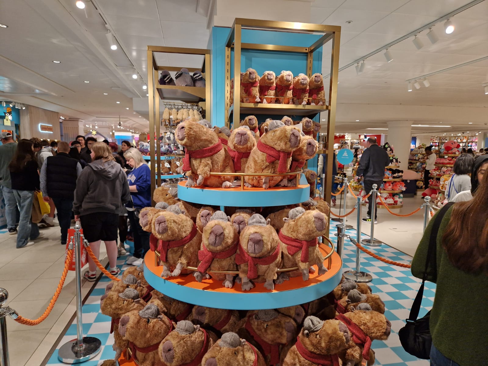 Hipster Clyde Capybara: Exclusive Jellycat now available at Selfridges in London