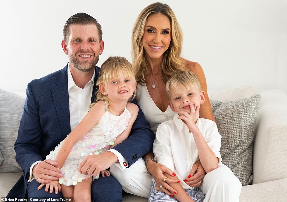 Lara Trump reveals height and heels played a role in her relationship