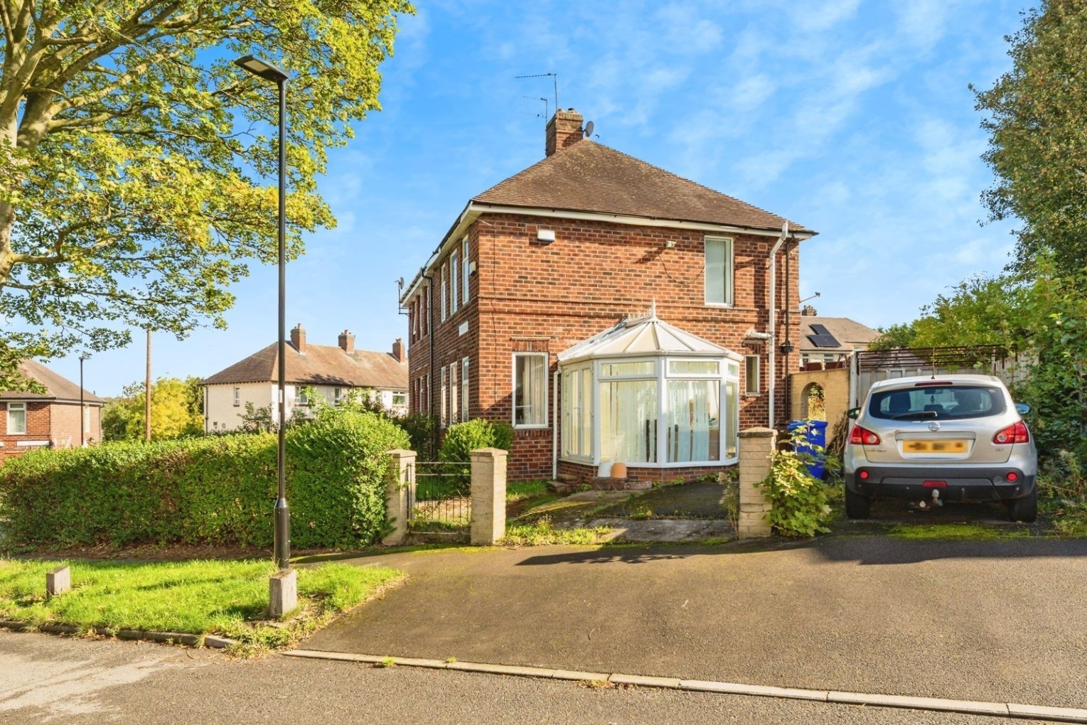 Sheffield property: Three-bed semi-detached house with conservatory in ...