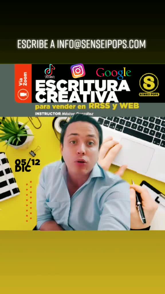 Escribe a info@senseipops.com y aparta uno de los cupos | #redacción